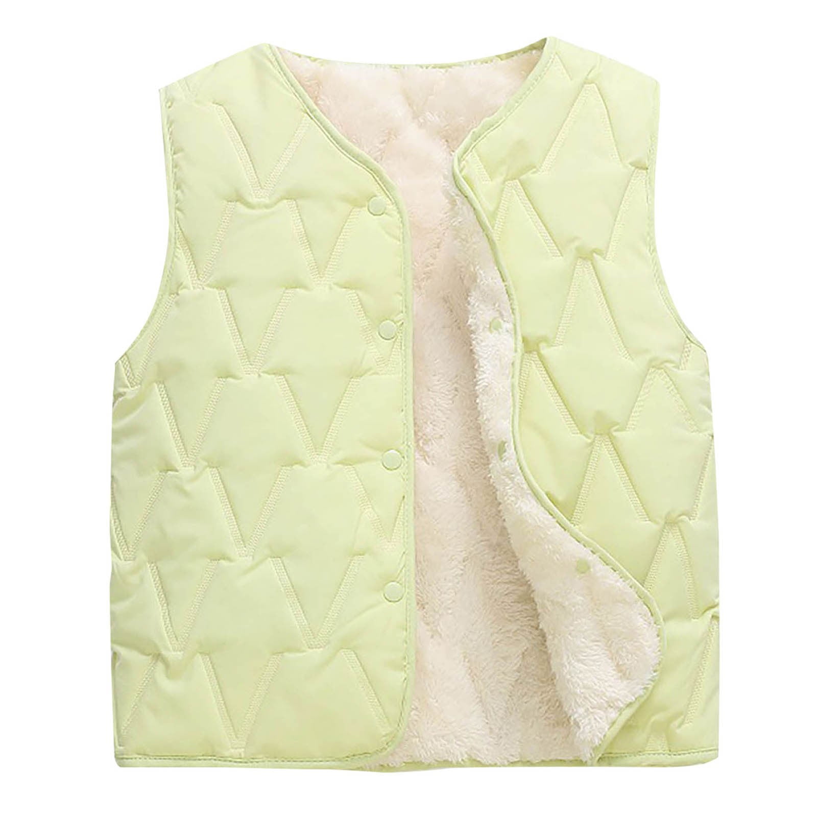 Breezora Girls Warm Layering Vest Cozy Knit Inner Wear for Lounge and ...