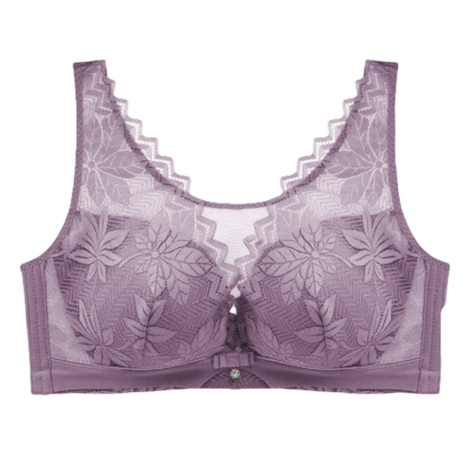 Breezora Lace Minimizer Bra Wireless Large Size Full Cup Support ...