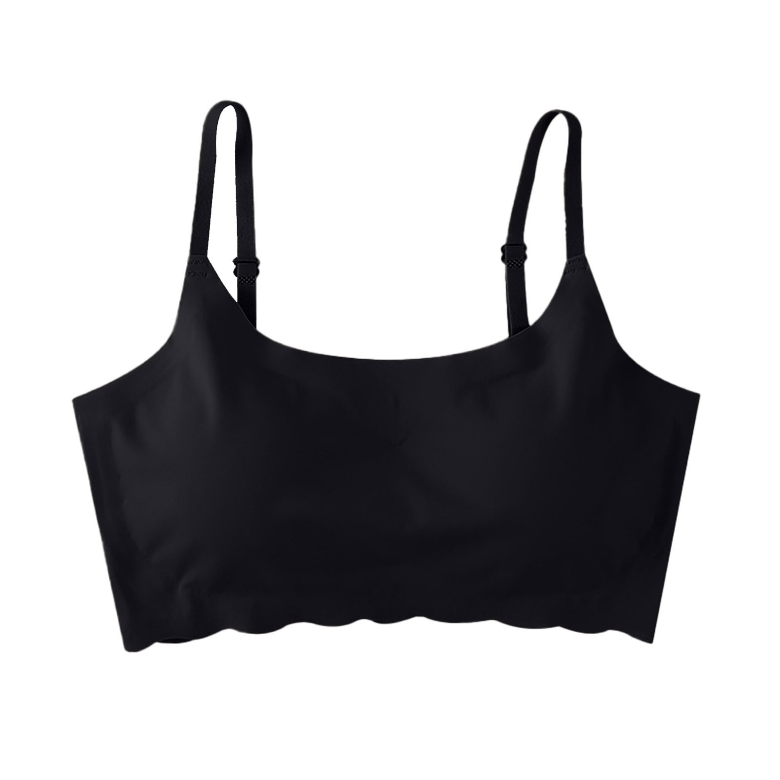 Breezora Plus Size Cooling Seamless Sports Bra Wireless Support ...