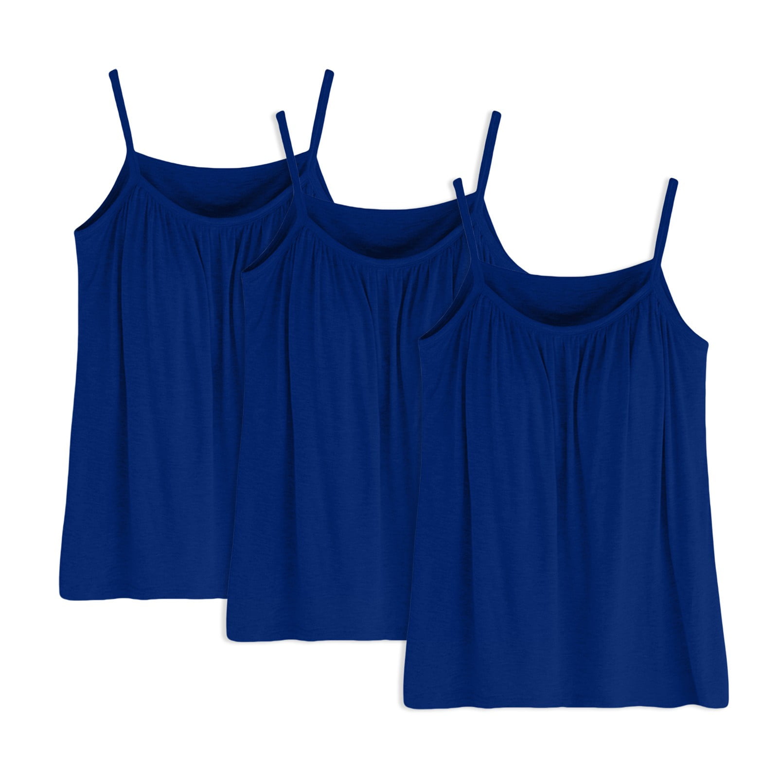 Breezora Plus Size Tank Top with Built In Bra for Women Soft Comfort ...