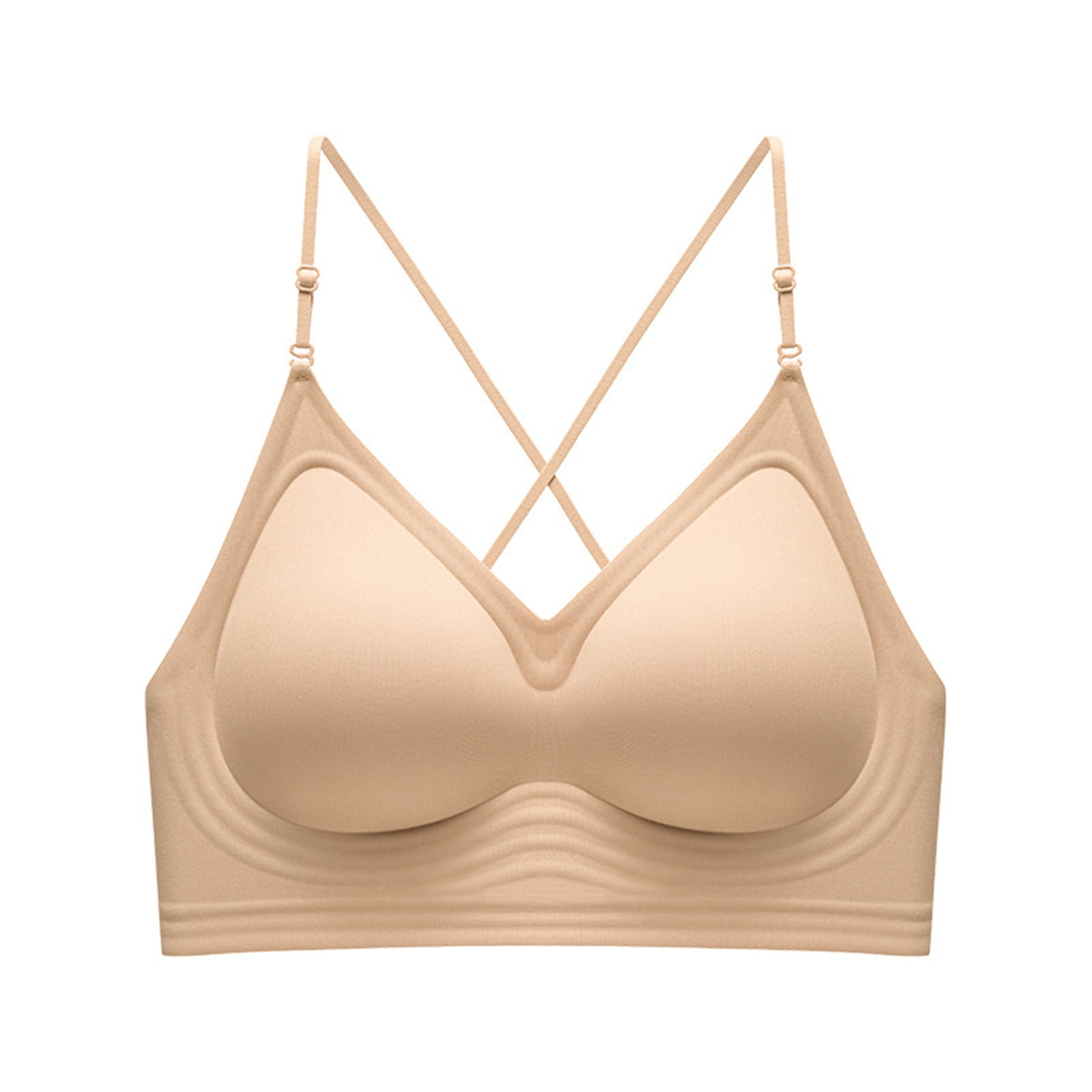 Breezora Strapless Backless Adhesive Bra for Women Seamless Invisible ...