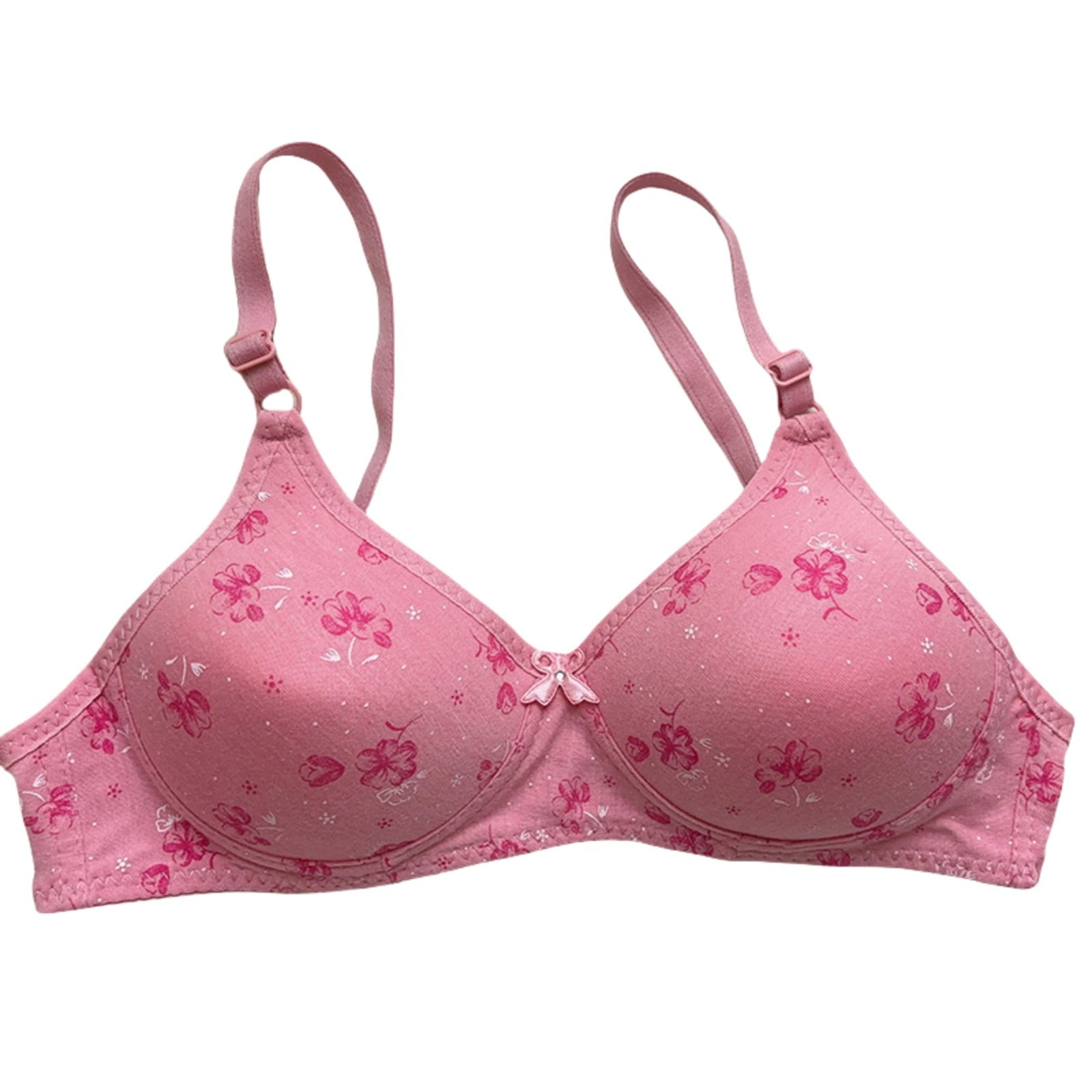 Breezora Wide Strap Wireless Longline Bras for Women Full Coverage ...