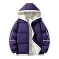 Breezora Winter Hooded Cotton Jacket Loose Fitting Bread Design ...