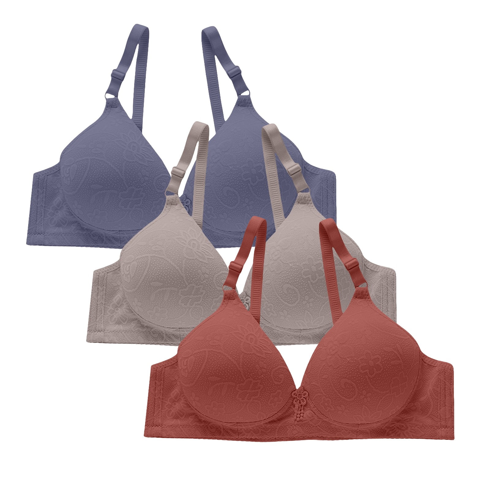 Breezora Wirefree Bras Petite Size Lightweight Comfort Non Underwire ...