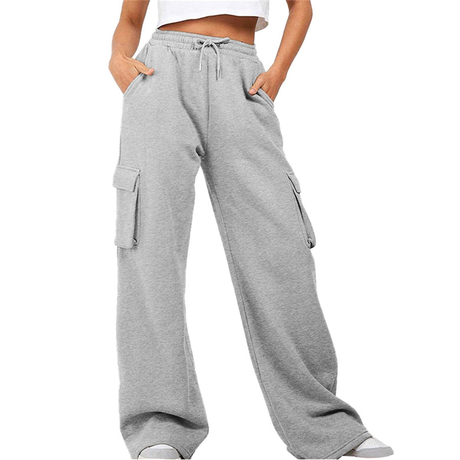 Breezora Women Lightweight High Waist Loose Sweatpants with Pockets ...