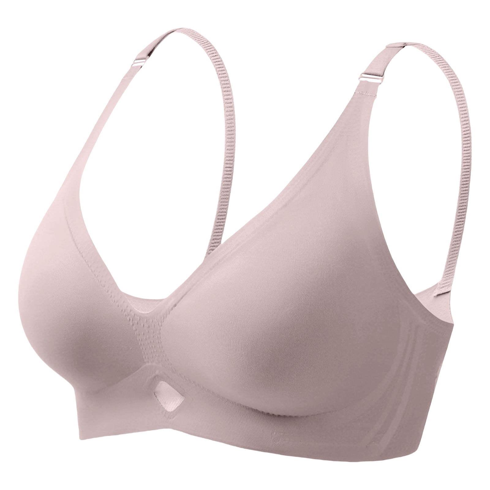 Breezora Women's Everyday Comfort Bra Adjustable Support Underwire ...