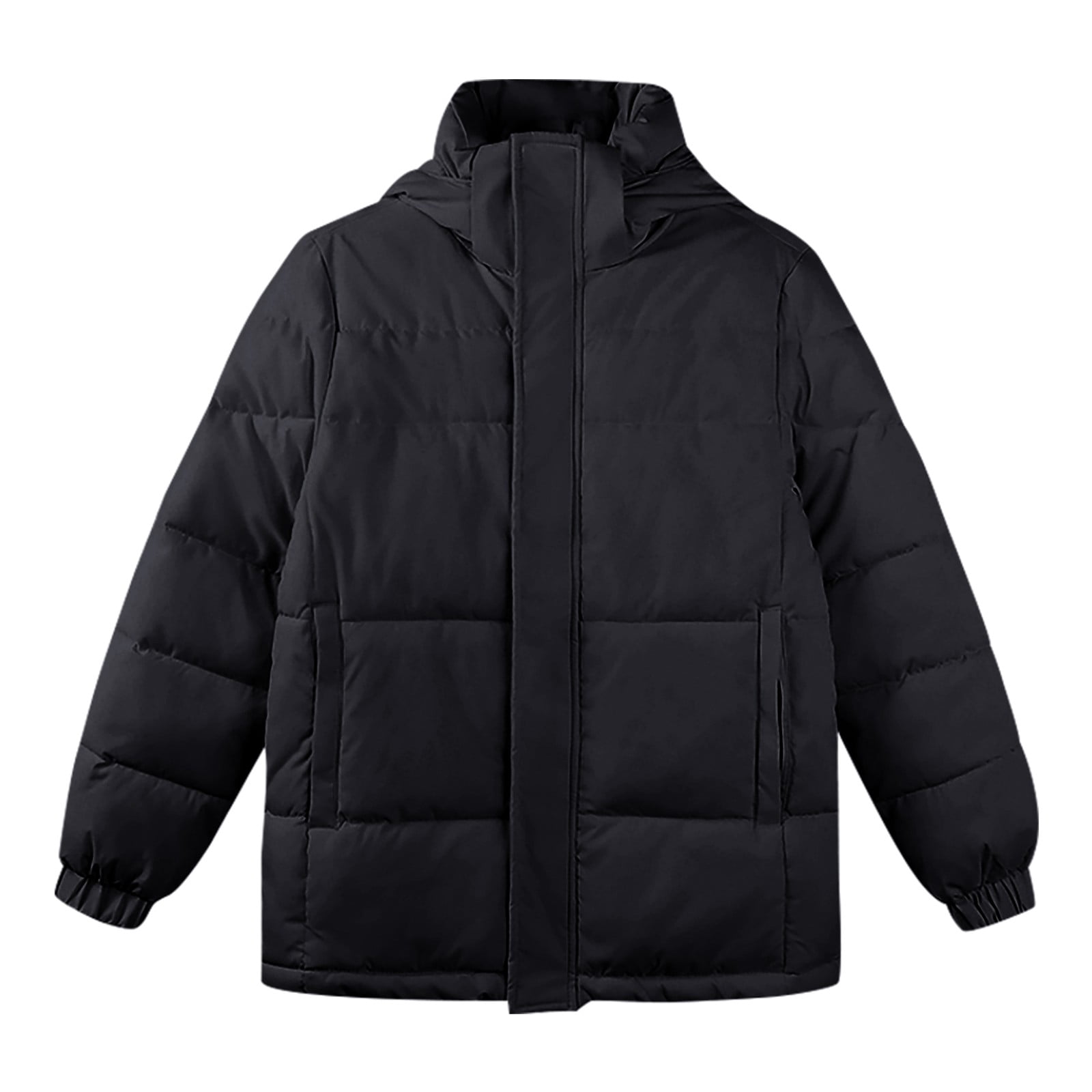Breezora Women's Warm Winter Padded Jacket Loose Fit Thick Insulated ...