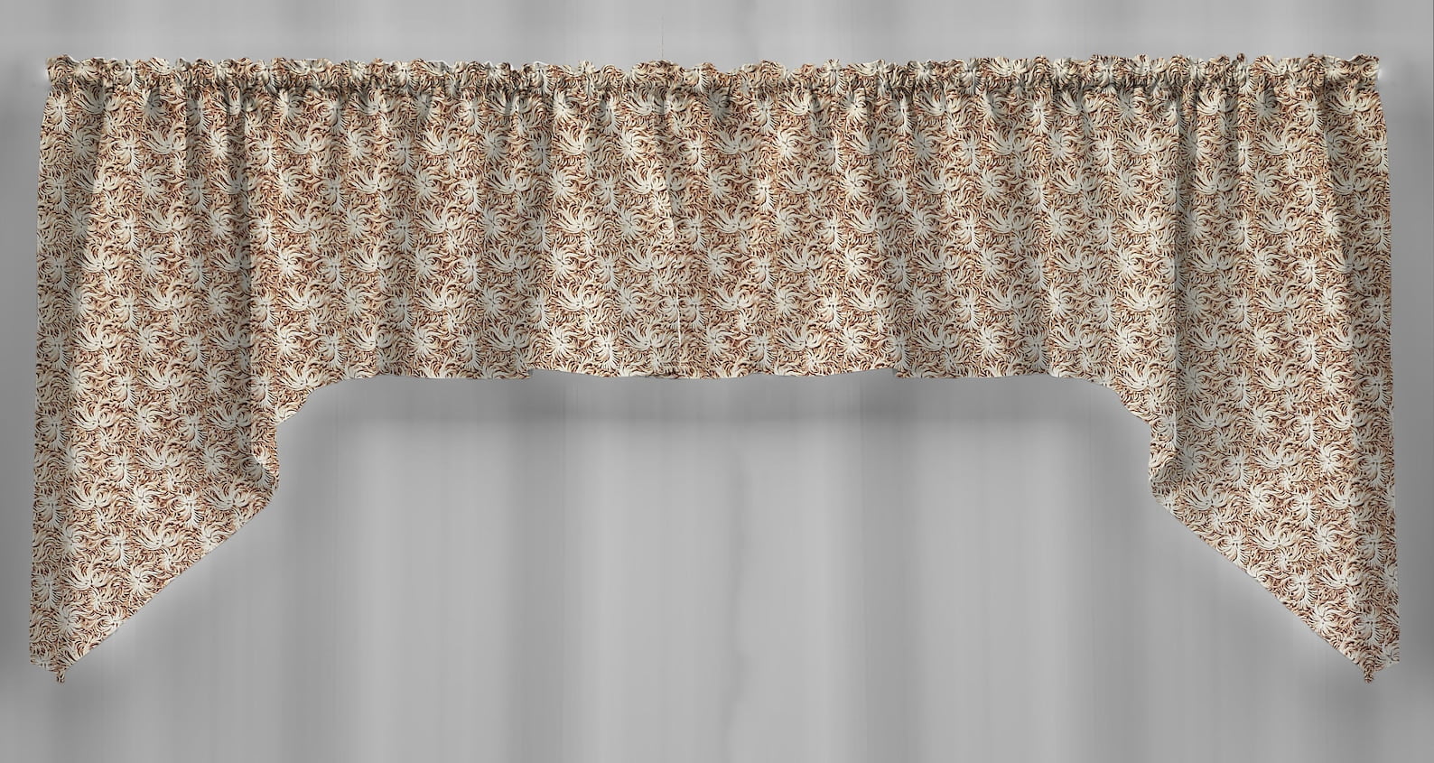 Breezy Swirl Swag Panels by Penny's Needful Things (Set of 2) 36 Inch ...