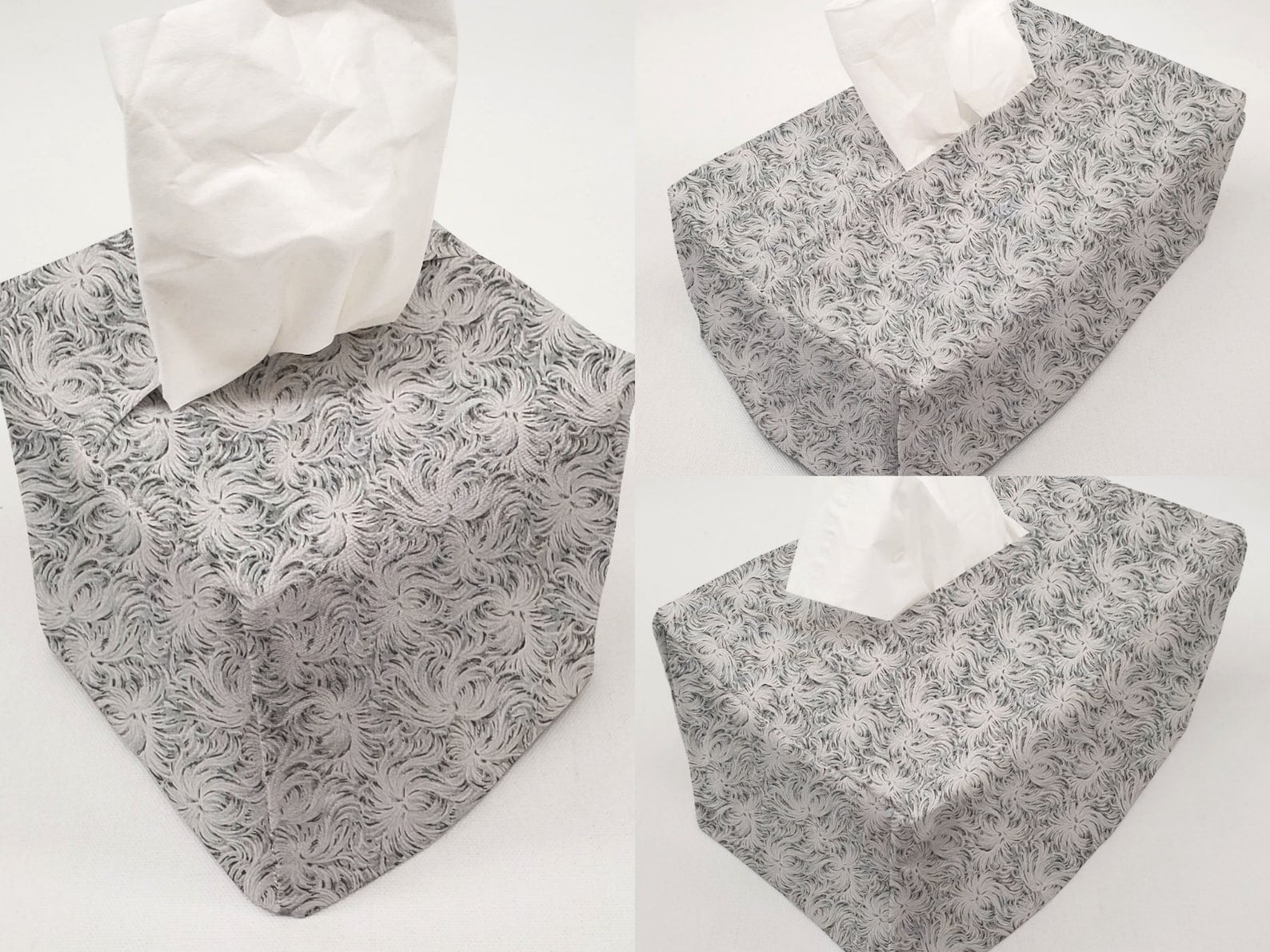 Breezy Swirl Tissue Box Cover by Penny's Needful Things (Tall Rectangle ...