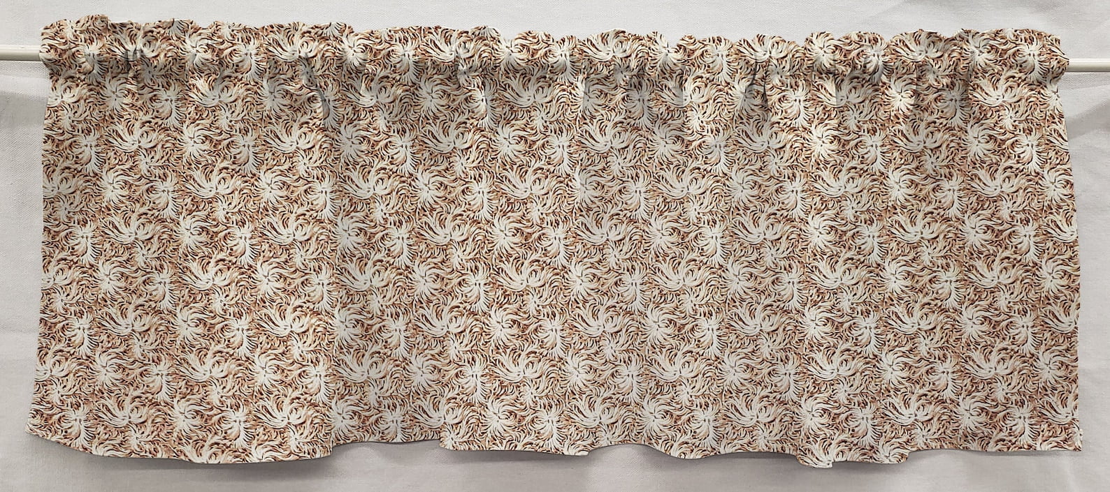 Breezy Swirl Valances by Penny's Needful Things (Two Valance Panels 18 ...