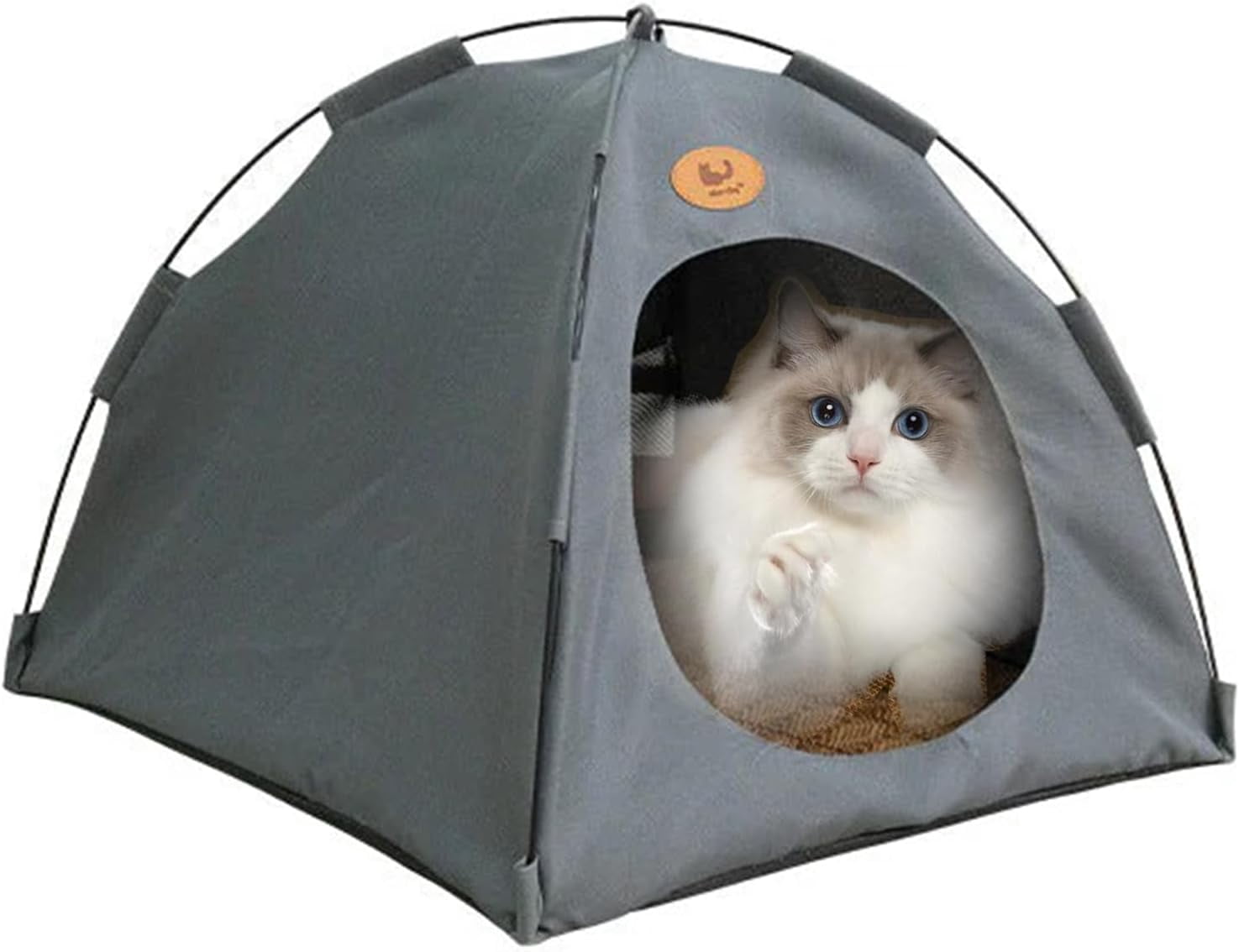 BreezyDen Pop-Up Pet Tent – Portable Hideaway for Cats & Small Dogs ...