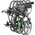 BreezyLife Bike Storage Rack Wall Mount Garage Hanger for 6 Bicycles ...