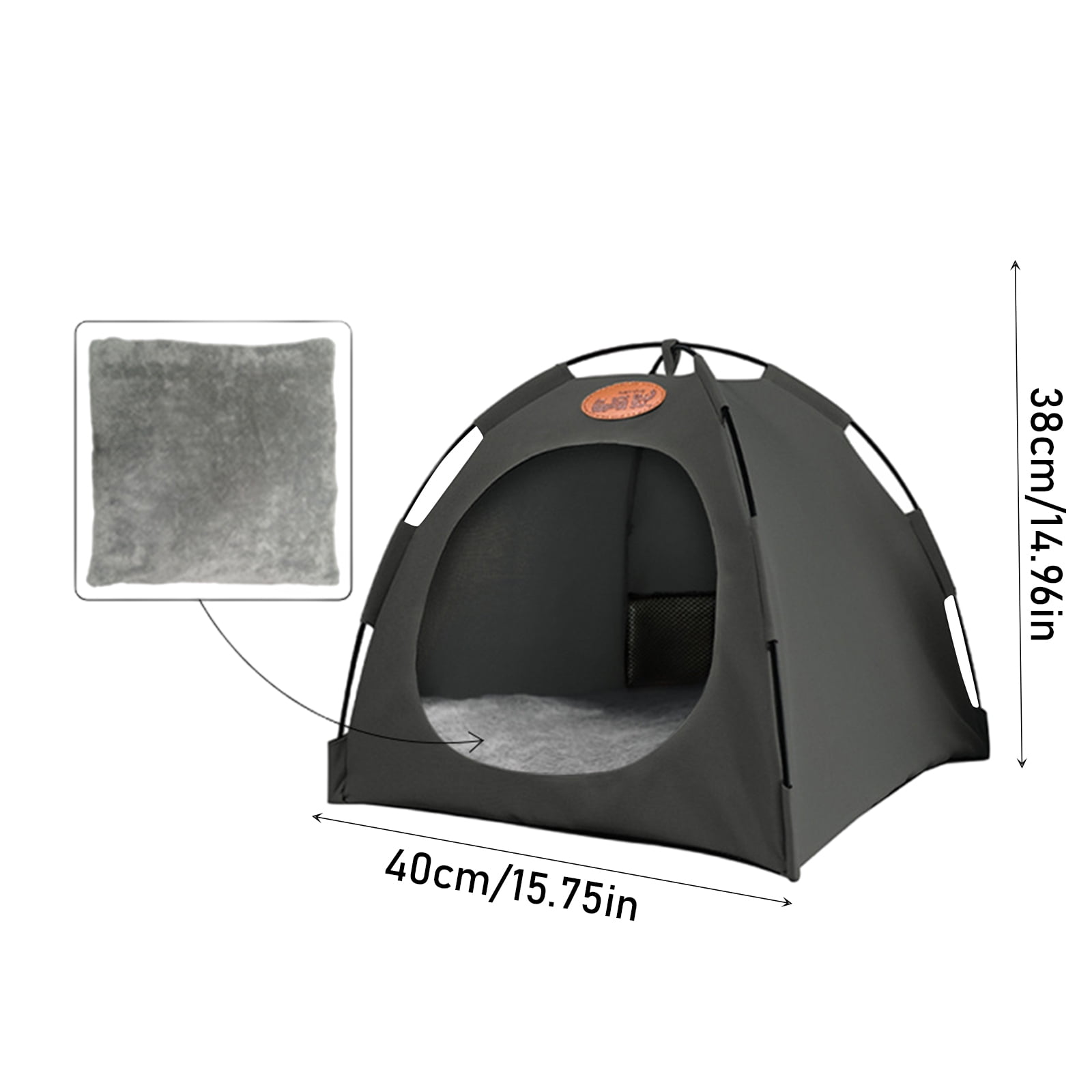 Breezyden Pop-Up Pet Tent - Hideaway Dome for Cats & Small Dogs, Indoor ...