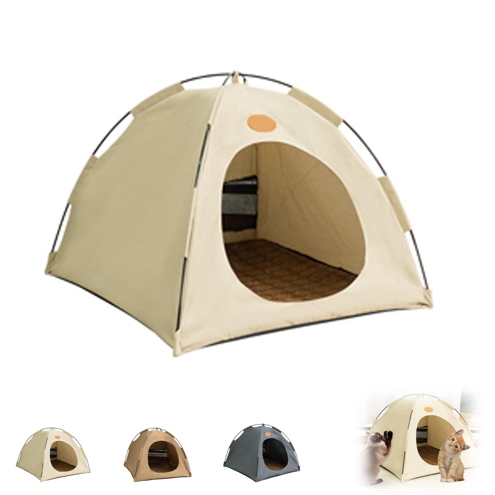 Breezyden Pop-Up Pet Tent, Meowvo Breezyden Pet Tent, Portable Hideaway ...