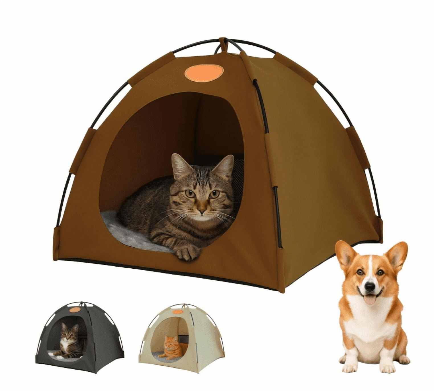 Breezyden Pop-Up Pet Tent – Portable Hideaway for Cats & Small Dogs ...