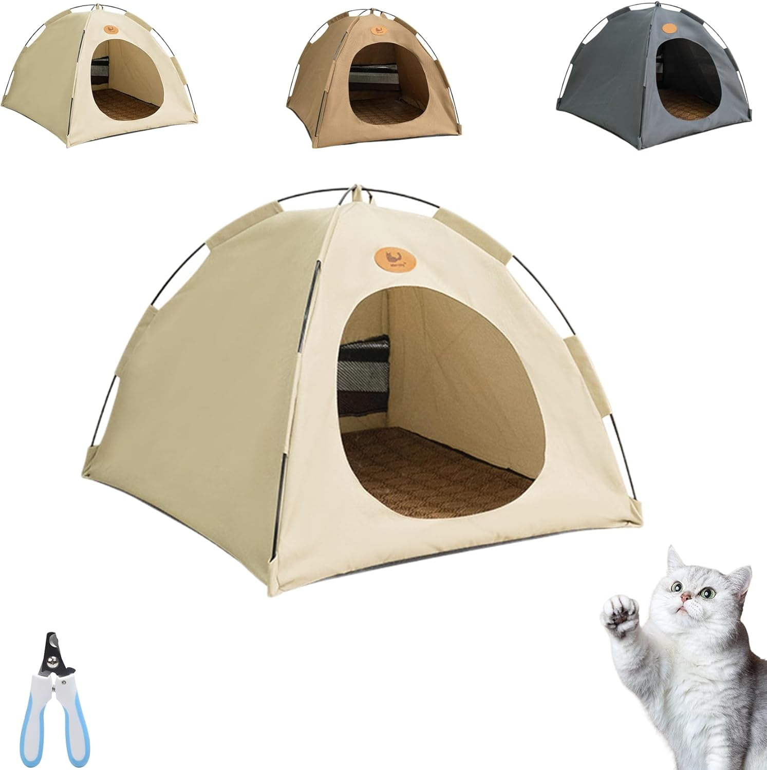 Breezyden Pop-Up Pet Tent – Portable Hideaway for Cats & Small Dogs ...