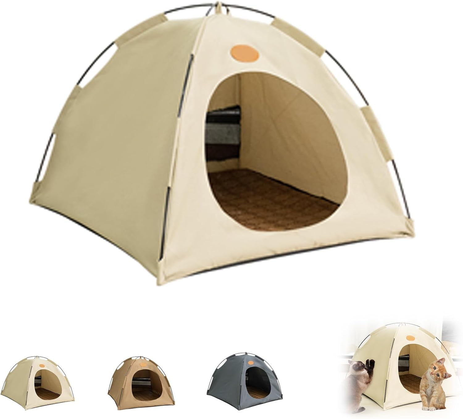 Breezyden Pop-Up Pet Tent, Portable Hideaway for Cats & Small Dogs ...