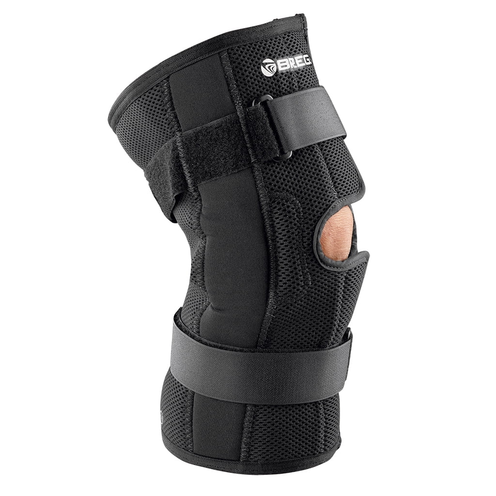 Breg Economy Hinged Soft Knee Brace, Open Back, Wrap Around - Walmart.com