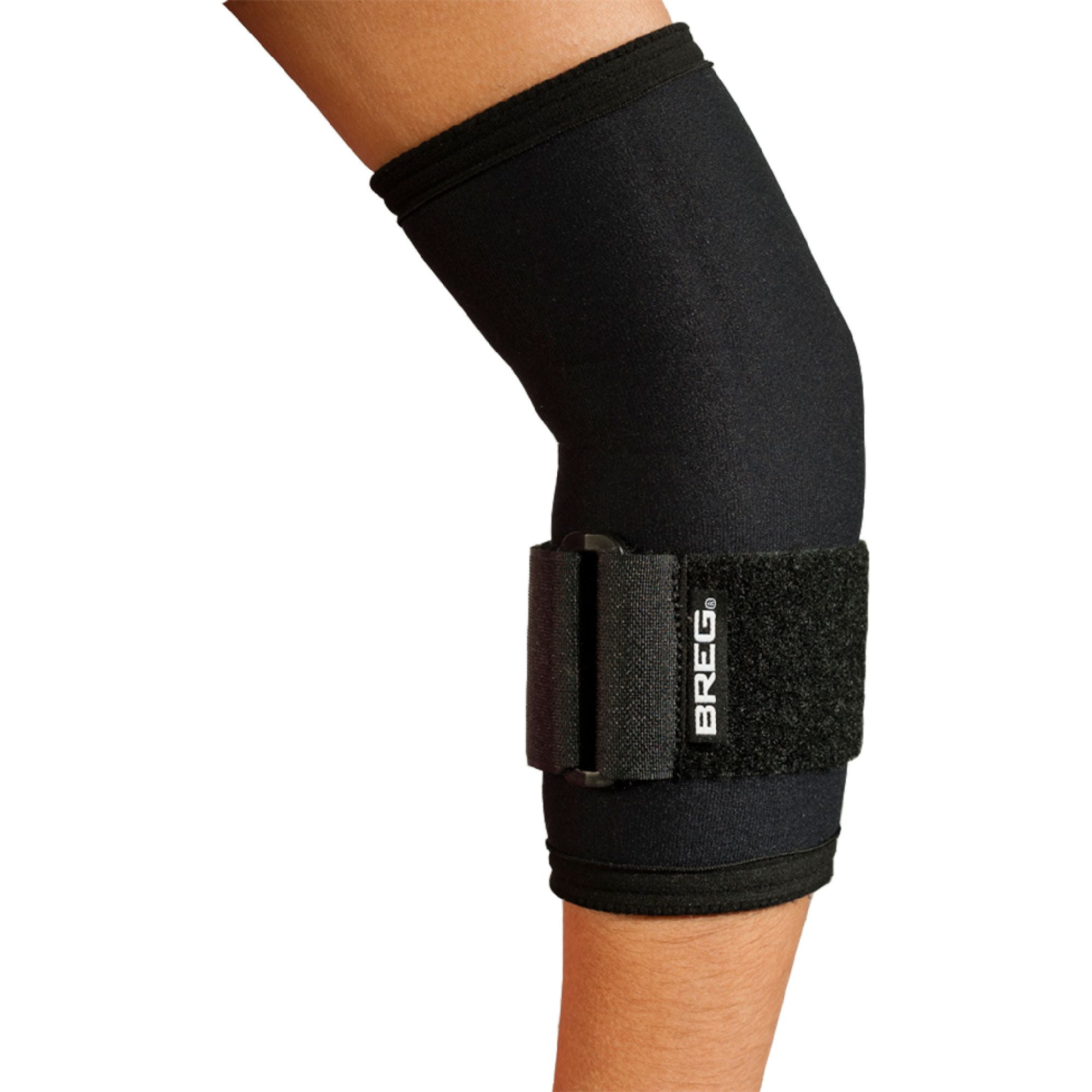 Breg Essential Elbow Sleeve with Compression Strap - Walmart.com
