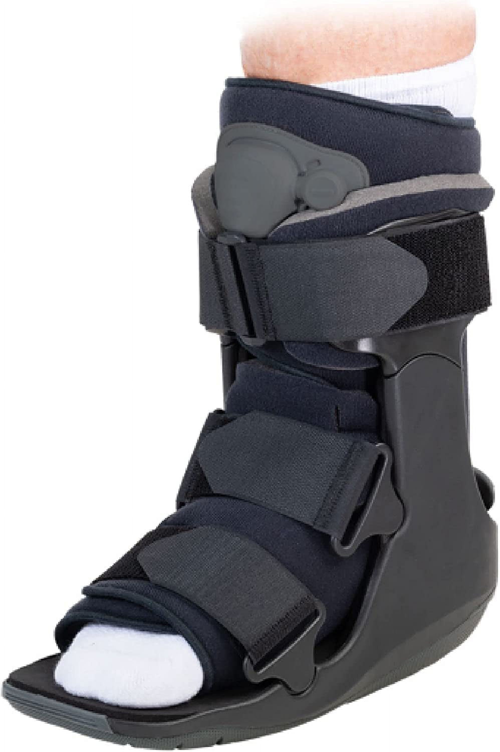 Breg SoftGait Walker Boot, Short, With Air - Walmart.com