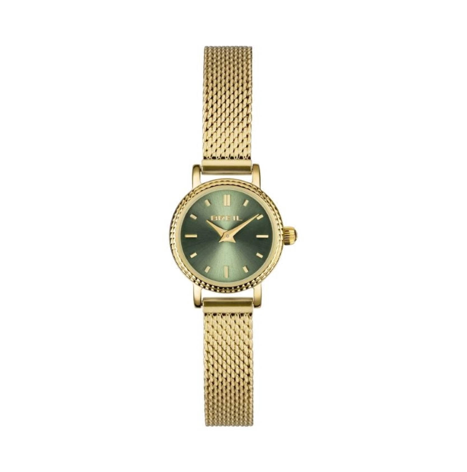 Breil Darling TW2002 Women's Quartz Watch - Green Sunray Dial, Gold ...