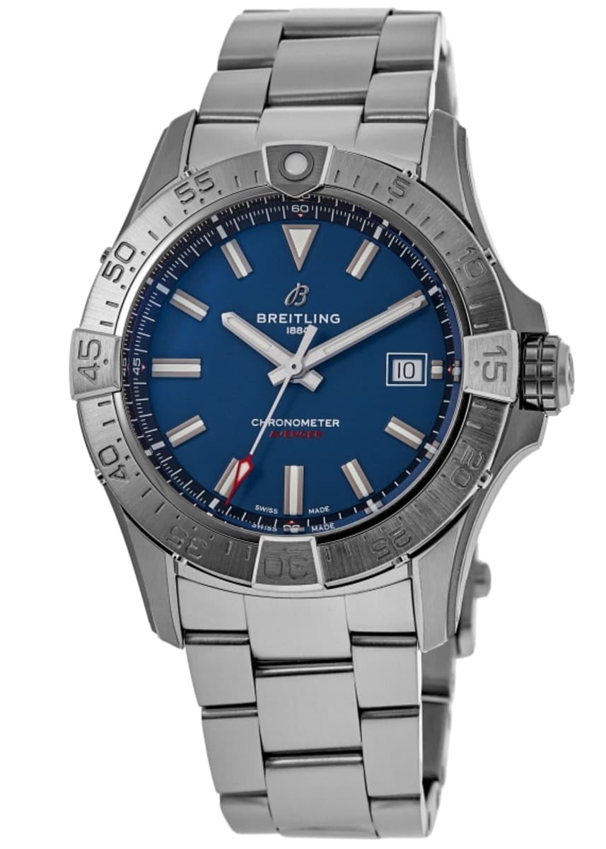 Breitling Avenger GMT 45 Automatic Blue Dial Men's Watch A32395101C1A1 - Walmart.com