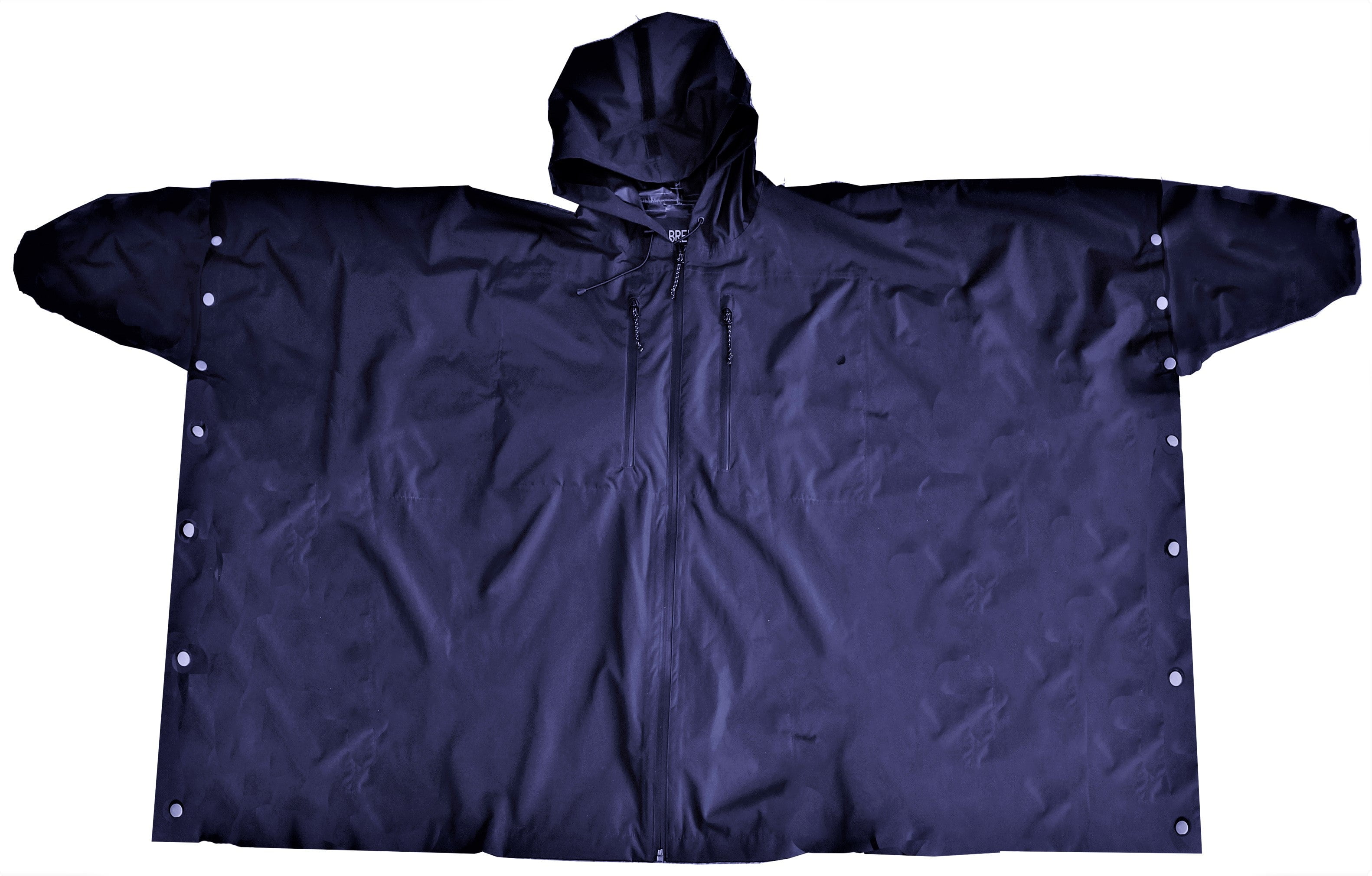 Brella 20K Waterproof Rain Poncho Navy Blue Unisex - Walmart.com