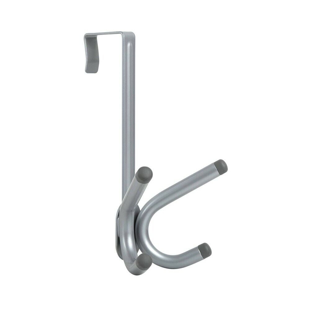 Brella Over the Door Double Hook Nickel - Loft by Umbra, Brushed Nickel ...