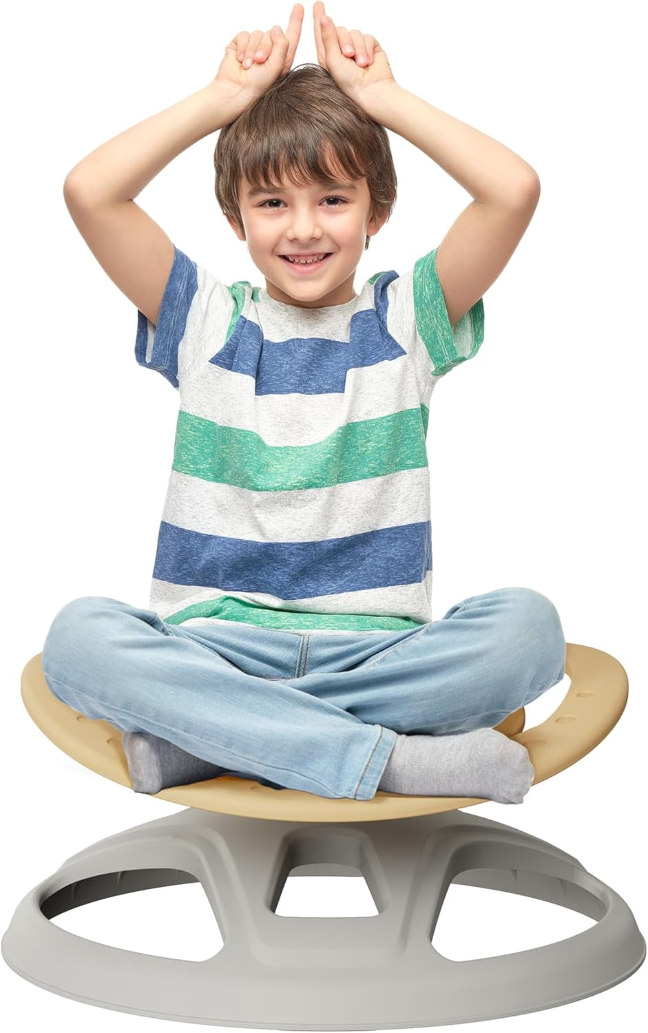 Brelley Sensory Spinning Chair for Kids, Autistic Kids Swivel Chair ...