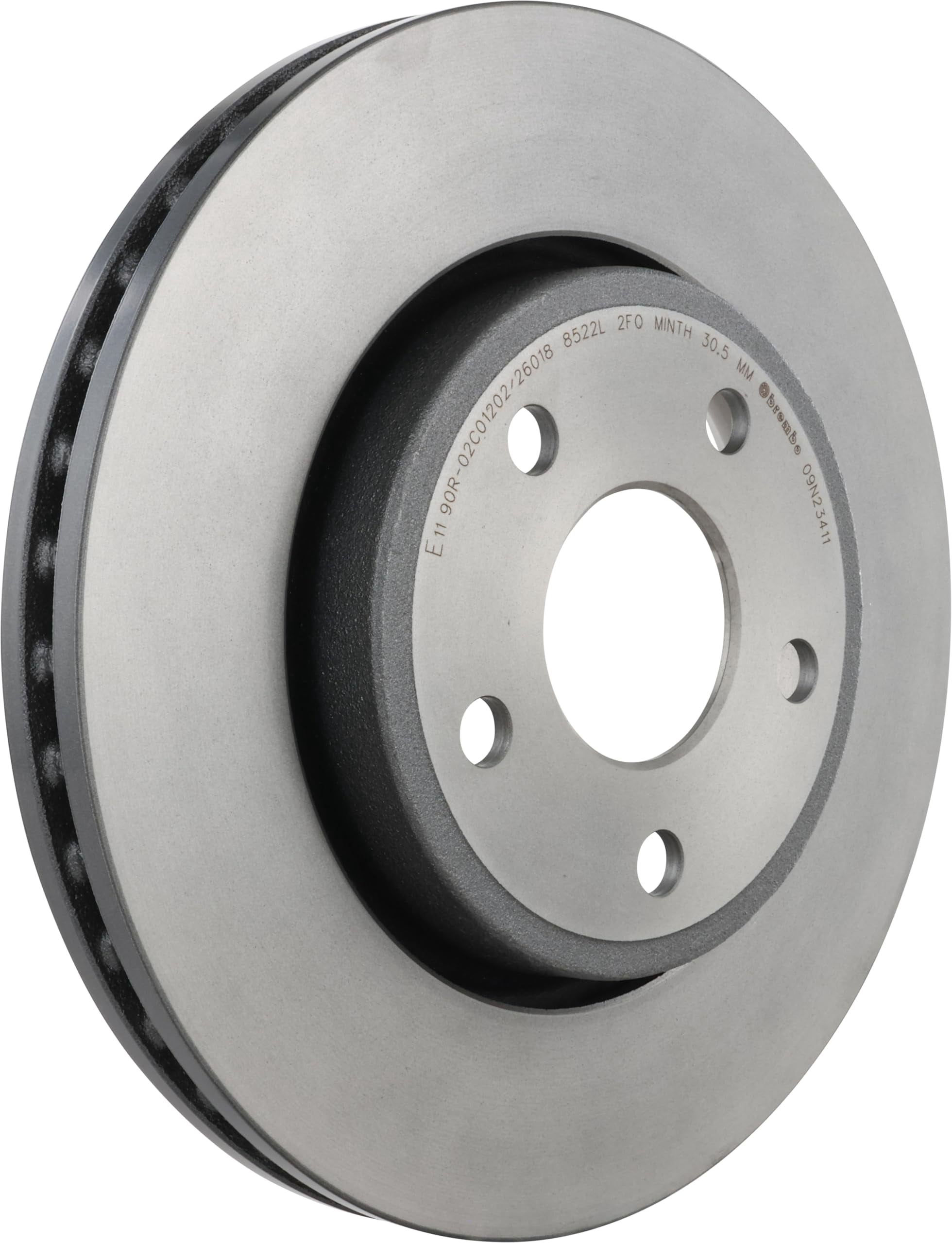 Brembo 09.N234.11 UV Coated vented Front Brake Rotor DODGE/JEEP OE ...