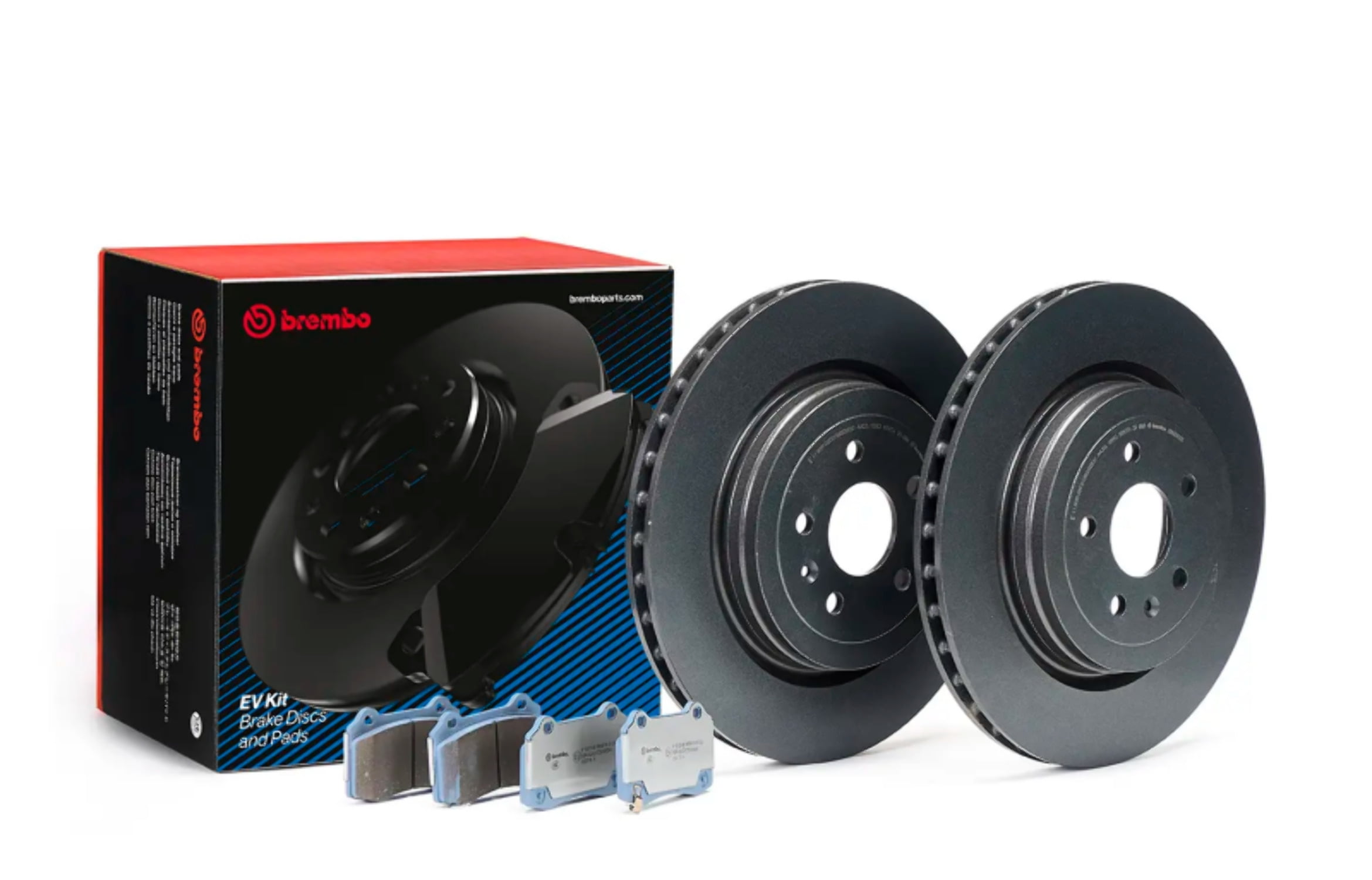 Brembo OE 12-21 Tesla Model S/16-21 Model X EV Brake Kit - Rear ...
