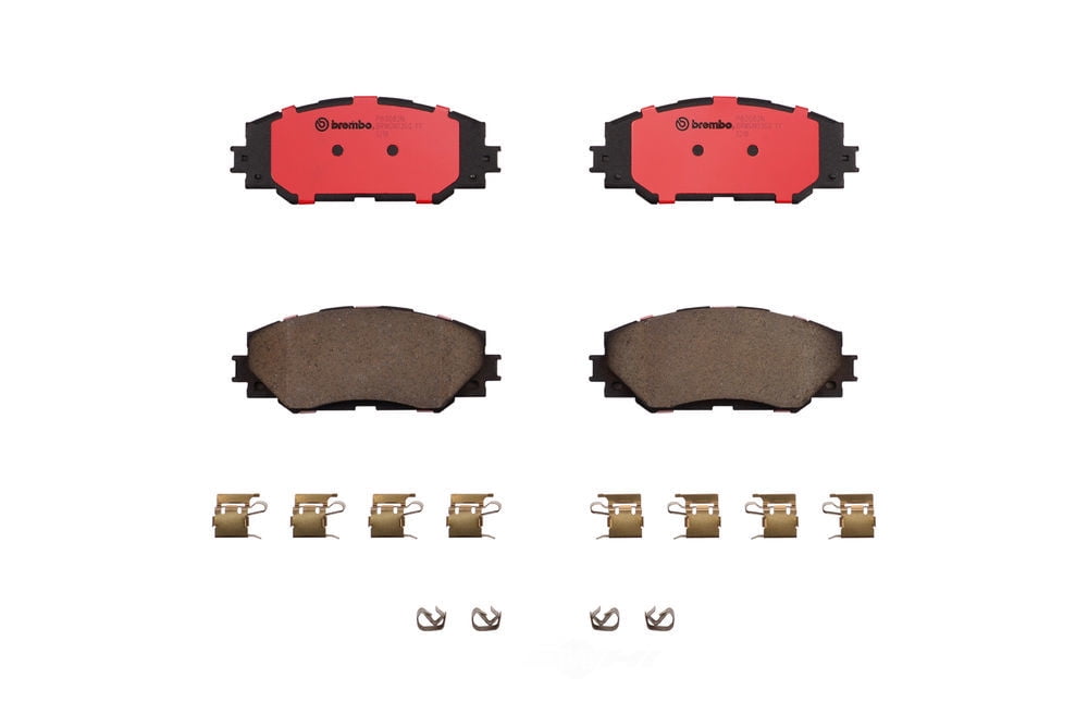 Brembo P83082N NAO BRAKE PADS Fits select: 2014-2017 TOYOTA RAV4 LE ...