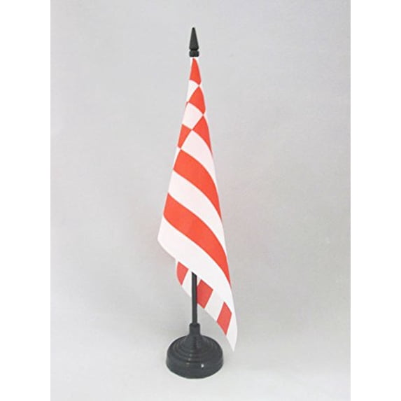 Bremen Table Flag 5'' x 8'' plastic stick and base - Walmart.com
