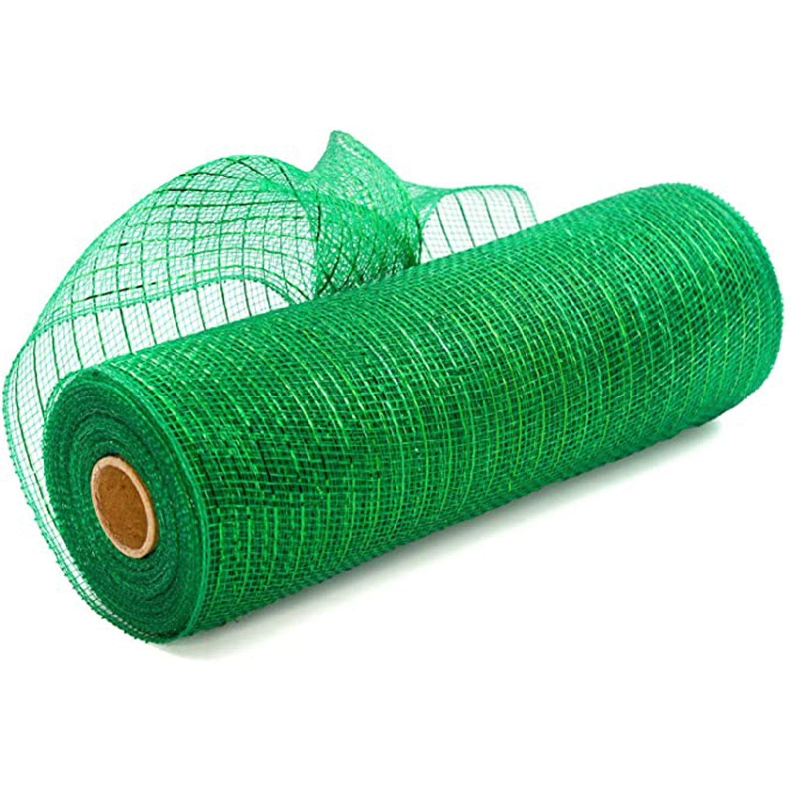 Brenberke 10-Inch Poly Deco Mesh Roll with Metallic Foil - Perfect for ...