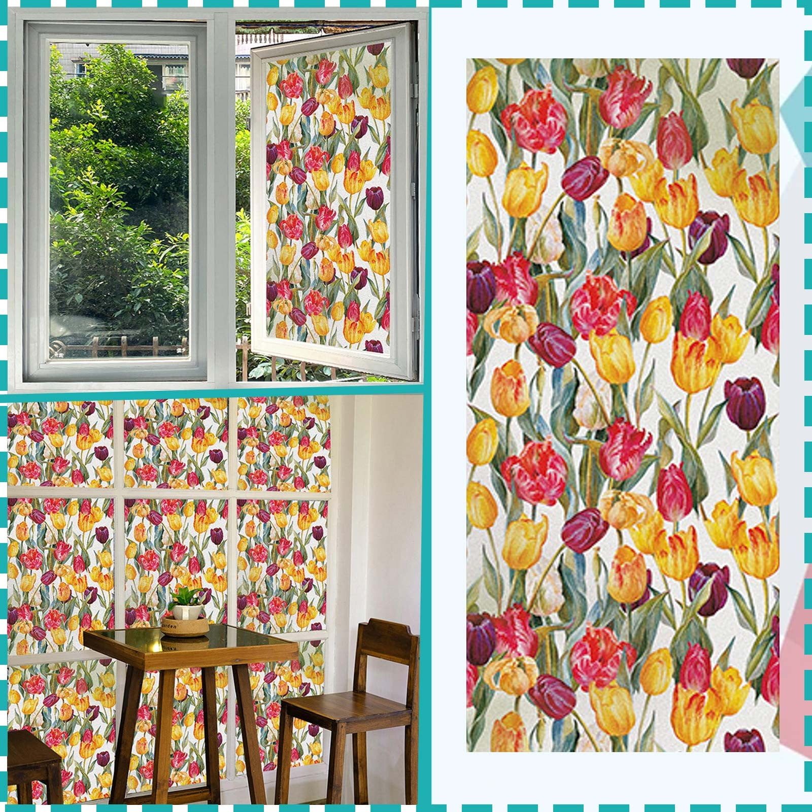 Brenberke Wall DIY PVC 3D Tree Decals Photo Stickers Home Decor ...