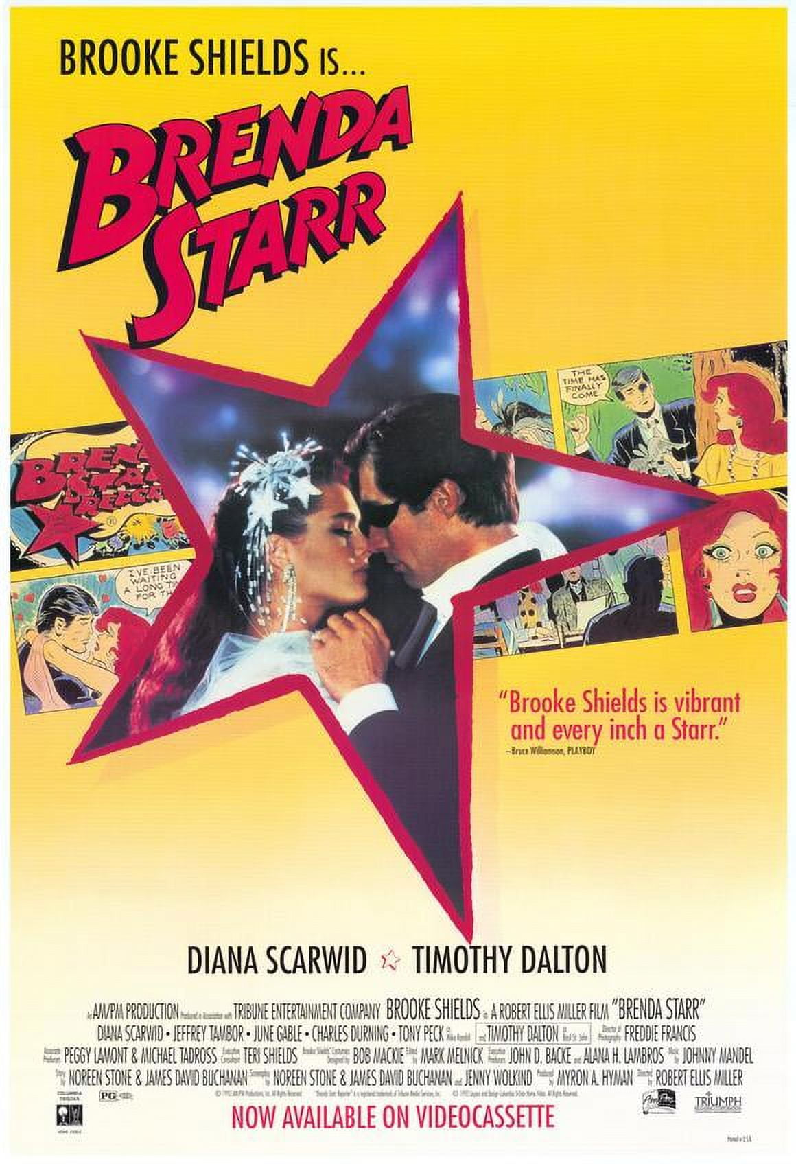 Brenda Starr - movie POSTER (Style C) (11" x 17") (1986) - Walmart.com