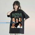 Brendan Fraser Vintage T Shirt Cornerback Homage Graphic Unisex Long