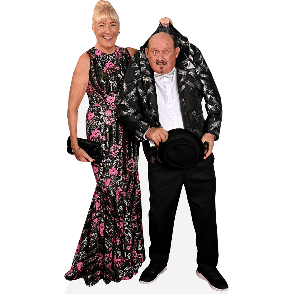 Brendan O'Carroll And Jennifer Gibney (Duo 2) Mini Celebrity Cutout ...