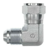 Brennan 6500-12-12-SS, Stainless Steel JIC Tube Fitting, 12MJ-12FJS 90 Degree Elbow, 3/4" Tube ...