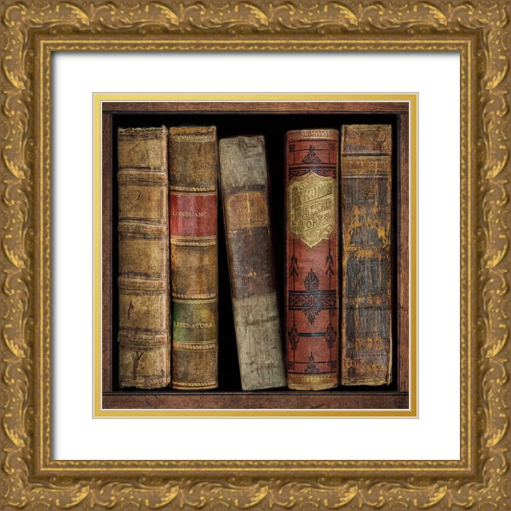Brennan, Russell 26x26 Gold Ornate Wood Framed with Double Matting ...