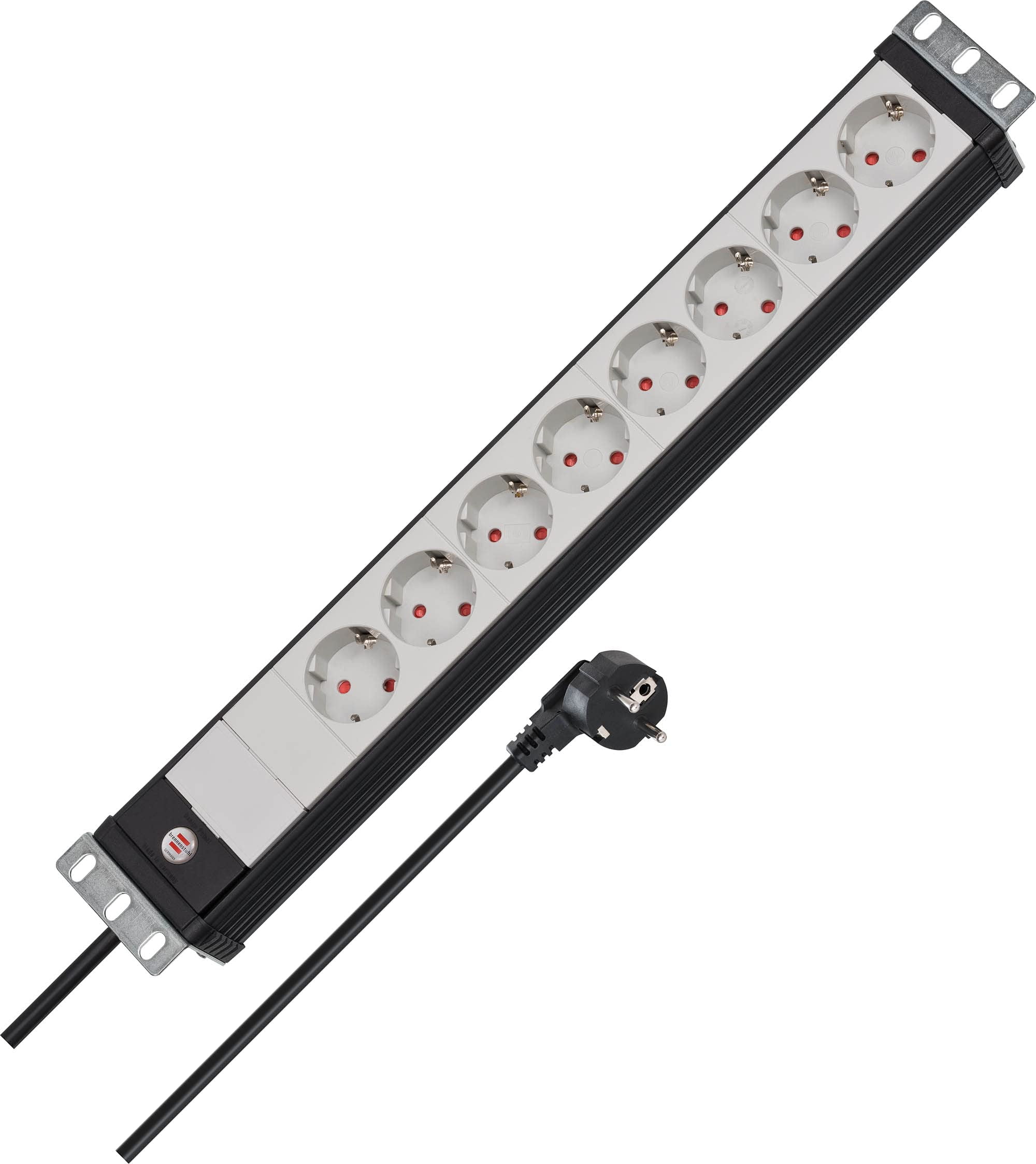 Brennenstuhl 1156057028 Premium-Line Power Strip 8-Way 19 Inch Format ...
