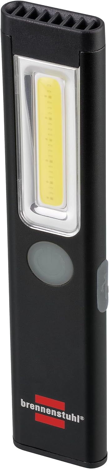 Brennenstuhl LED Rechargeable Torch PL 200 AC/LED Work Light with COB ...