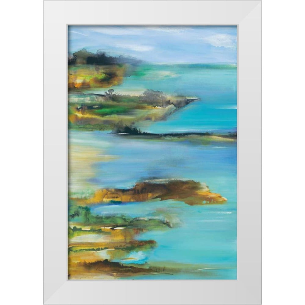 Brenner, Deborah 23x32 White Modern Wood Framed Museum Art Print Titled ...