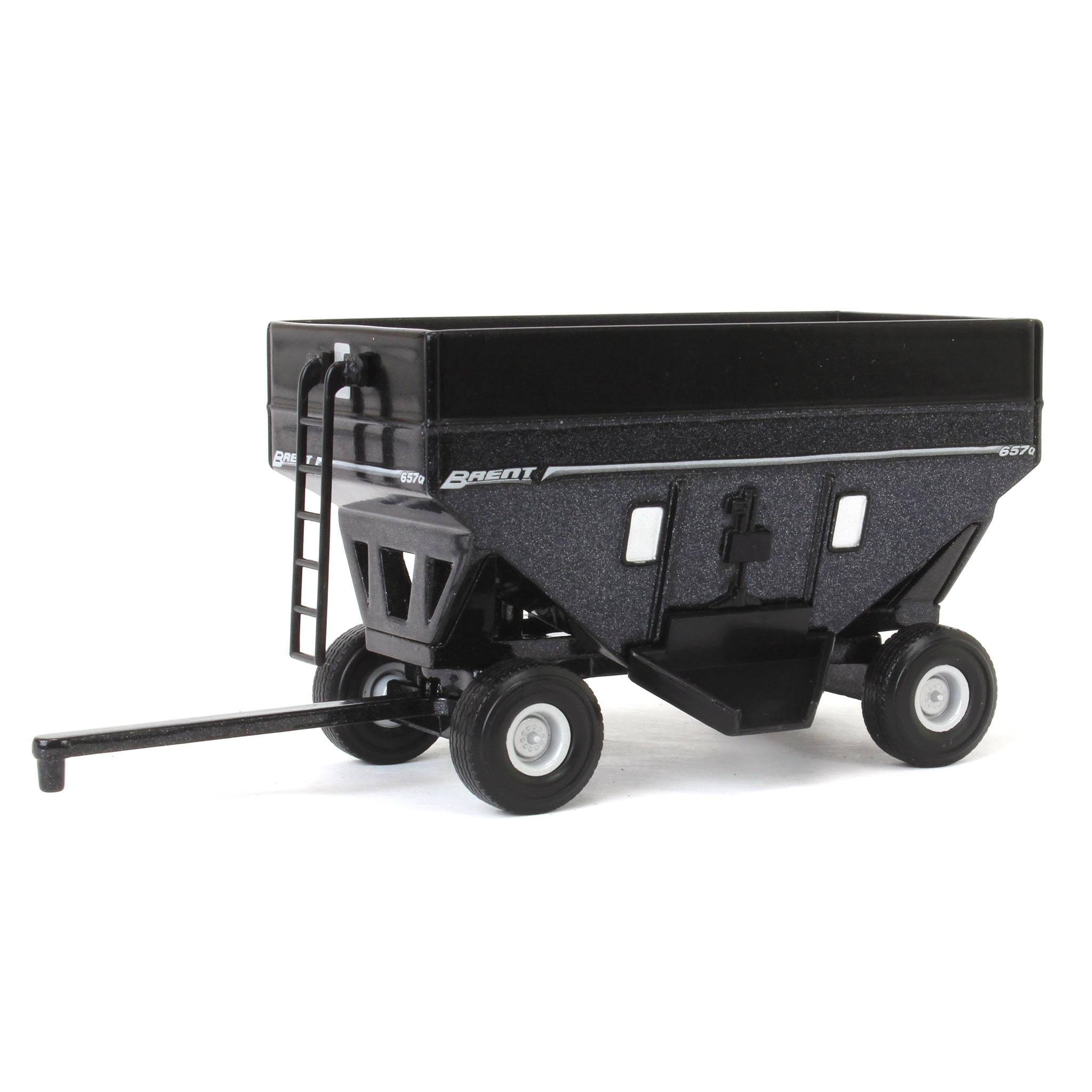Brent 657Q Grain Train Wagon Black Metallic 1/64 Diecast Model by ...