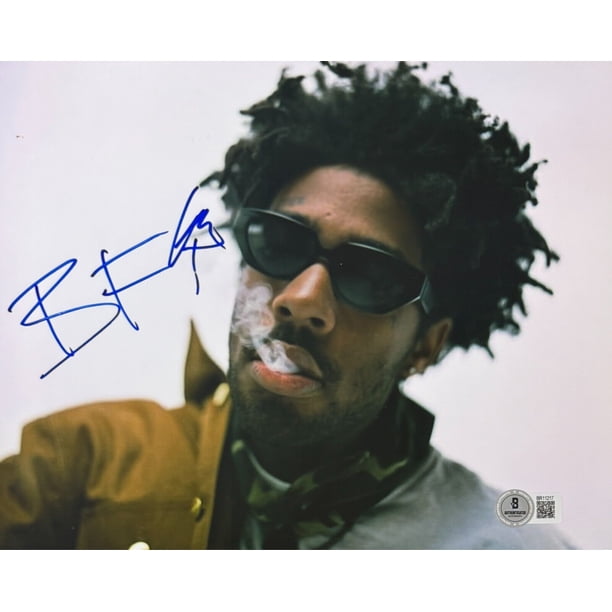 Brent Faiyaz Signed Autograph 8x10 Singer Beckett - Walmart Business ...