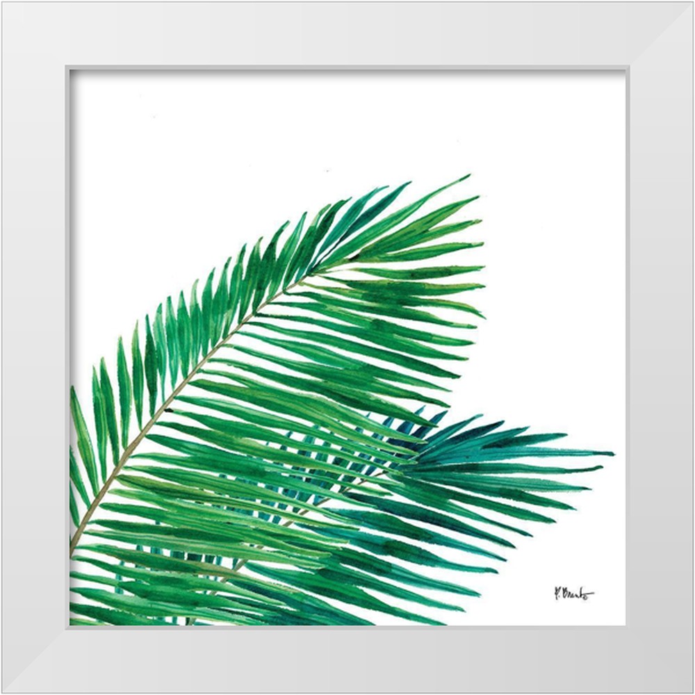 Brent, Paul 12x12 White Modern Wood Framed Museum Art Print Titled ...