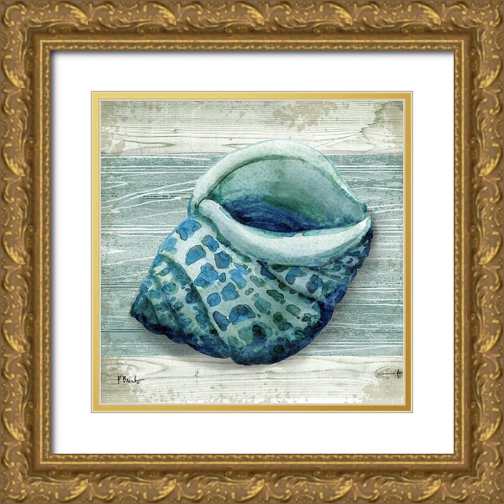 Brent, Paul 15x15 Gold Ornate Wood Framed with Double Matting Museum Art Print Titled ...