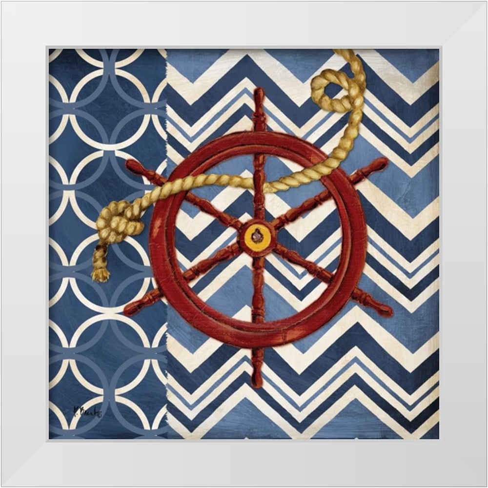Brent, Paul 15x15 White Modern Wood Framed Museum Art Print Titled ...