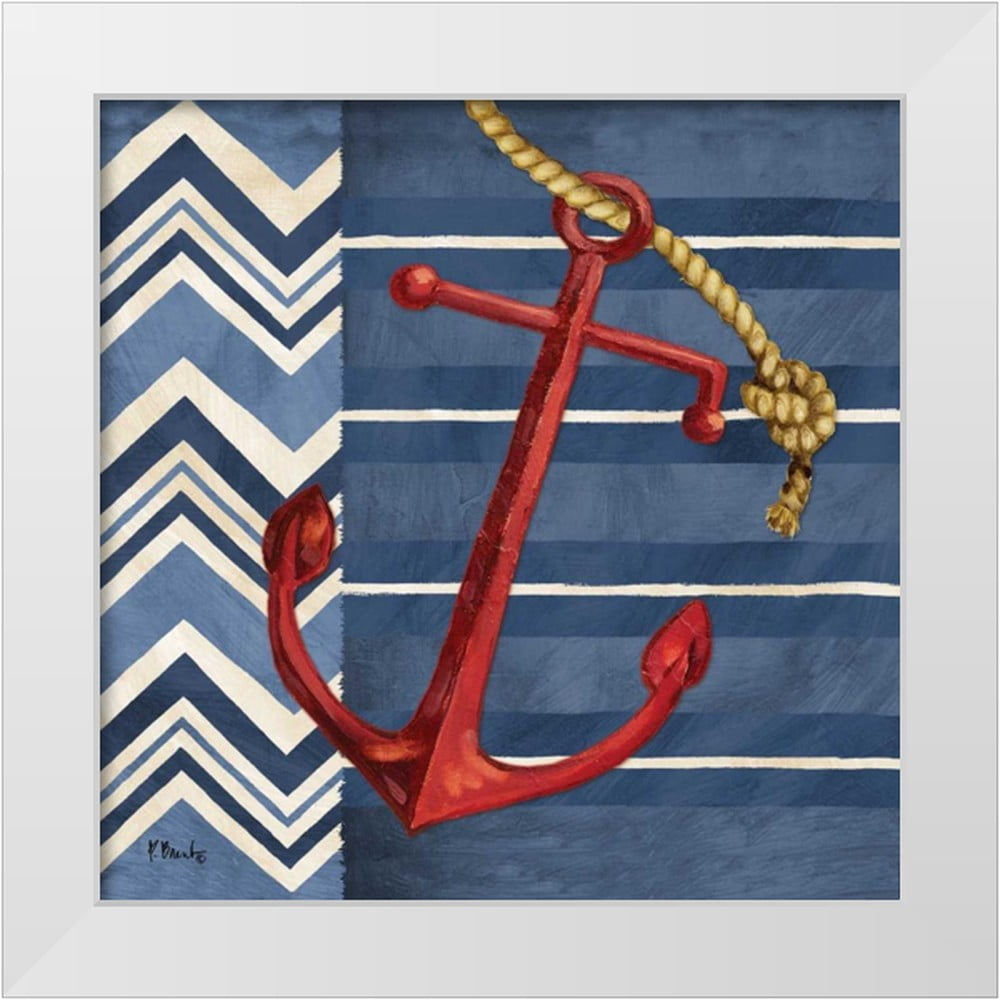 Brent, Paul 15x15 White Modern Wood Framed Museum Art Print Titled ...