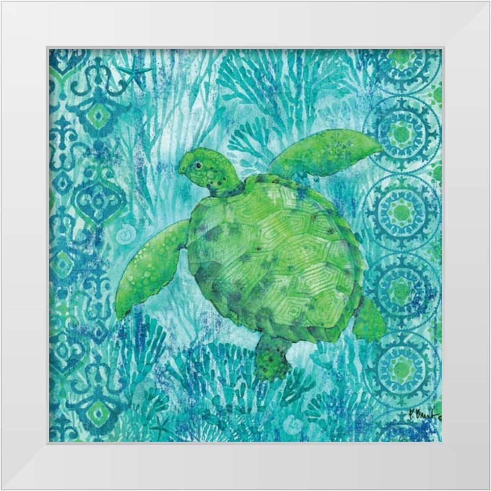 Brent, Paul 15x15 White Modern Wood Framed Museum Art Print Titled ...